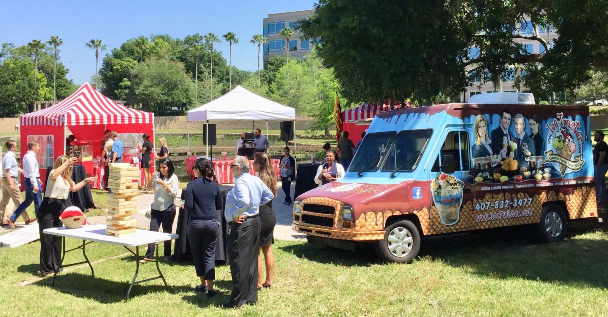 Orlando Ice Cream Truck - Ice Twister Catering Company - Orlando FL